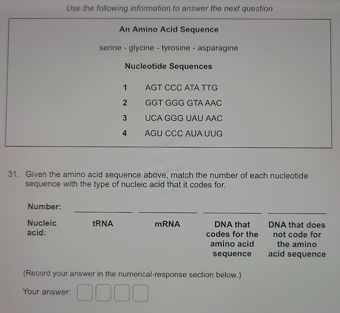 Solved Use the following information to answer the next | Chegg.com