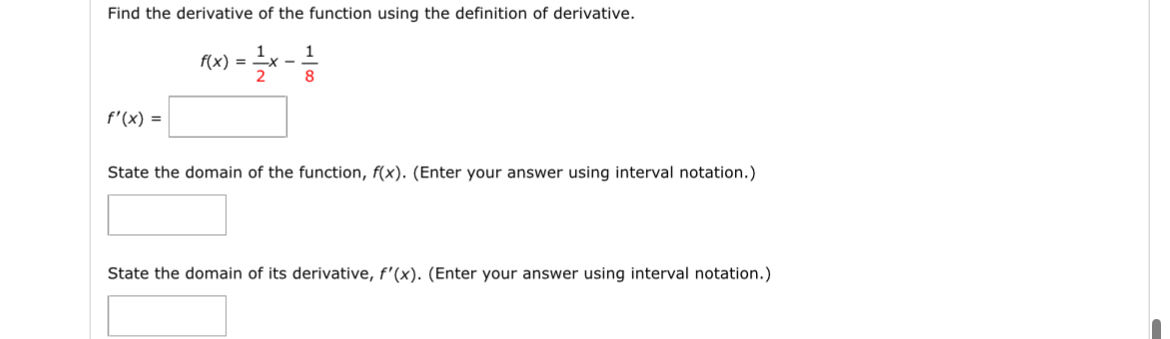 Solved Find the derivative of the function using the | Chegg.com