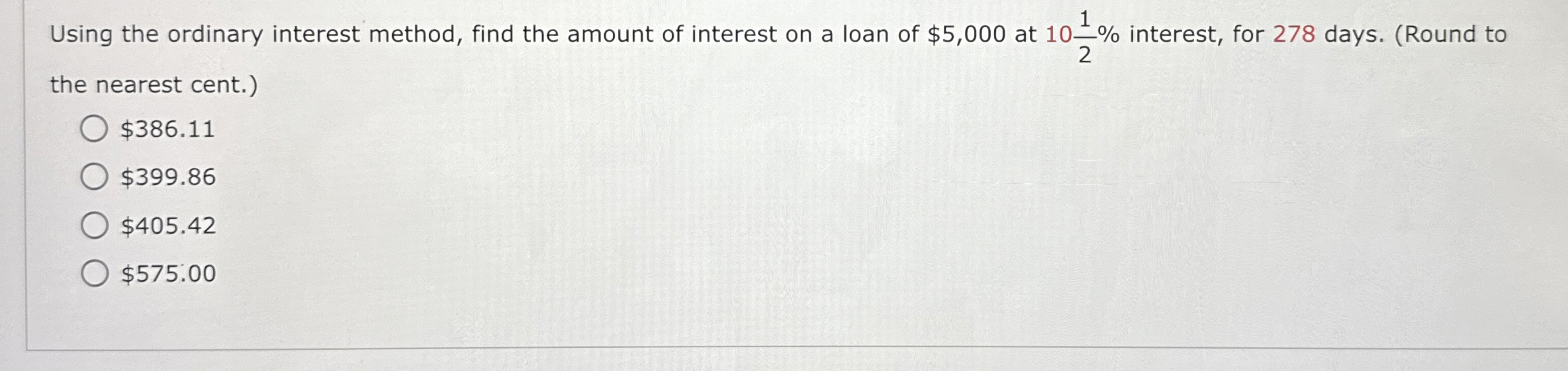 Solved Using the ordinary interest method, find the amount | Chegg.com