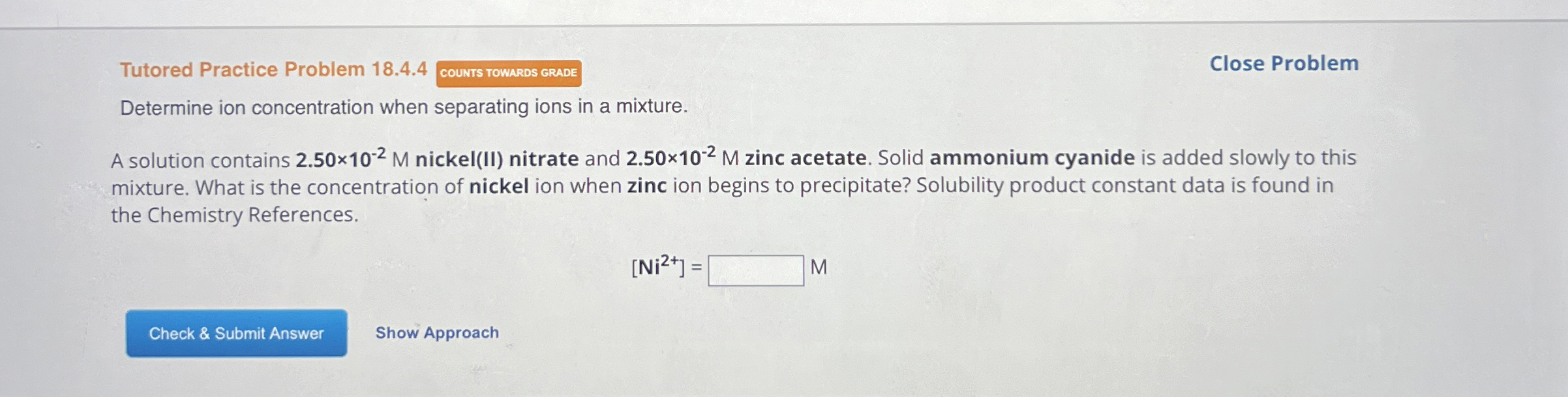 Tutored Practice Problem 18.4.4Close ProblemDetermine | Chegg.com Tutored Practice Problem 18.4.4Close ProblemDetermine | Chegg.com