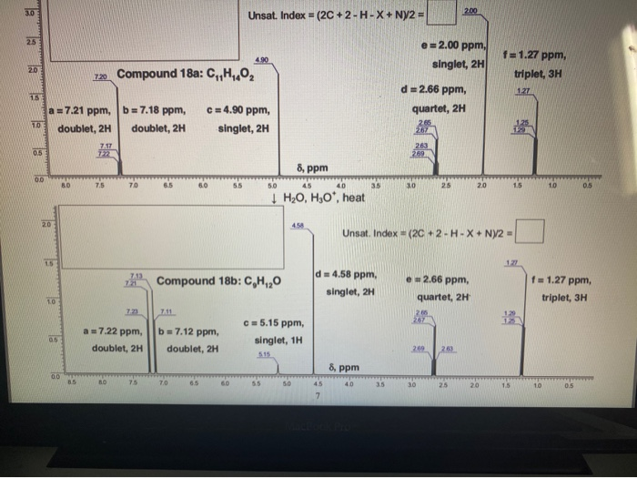 Solved 18. Draw the structures of Compound 18a. and 18b. (18 | Chegg.com