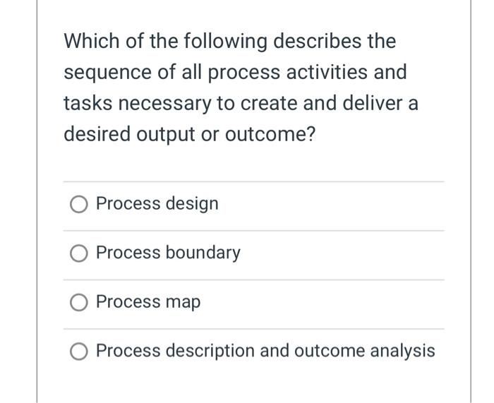 Solved Which of the following describes the sequence of all | Chegg.com