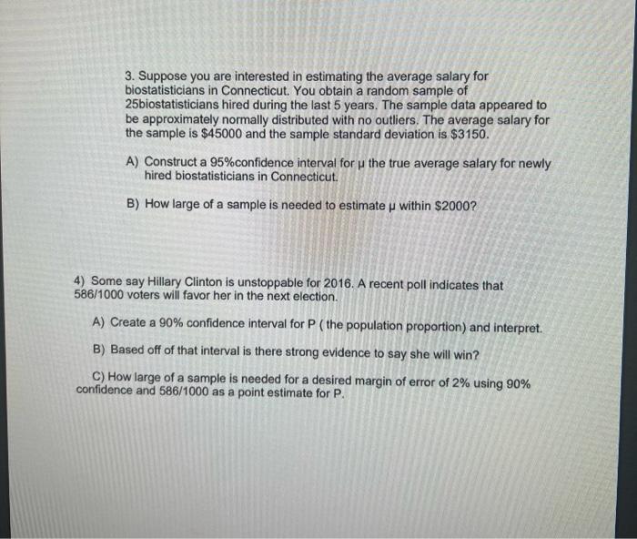 Solved please only answer questions 2 a and b, question 3 a | Chegg.com