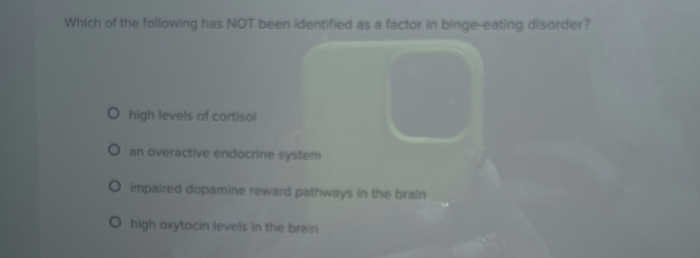 Solved Which of the following has NOT been identified as a | Chegg.com