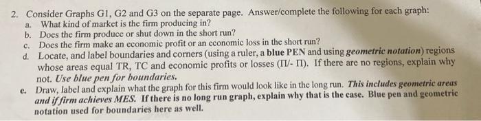 Solved 2. Consider Graphs G1, G2 and G3 on the separate | Chegg.com