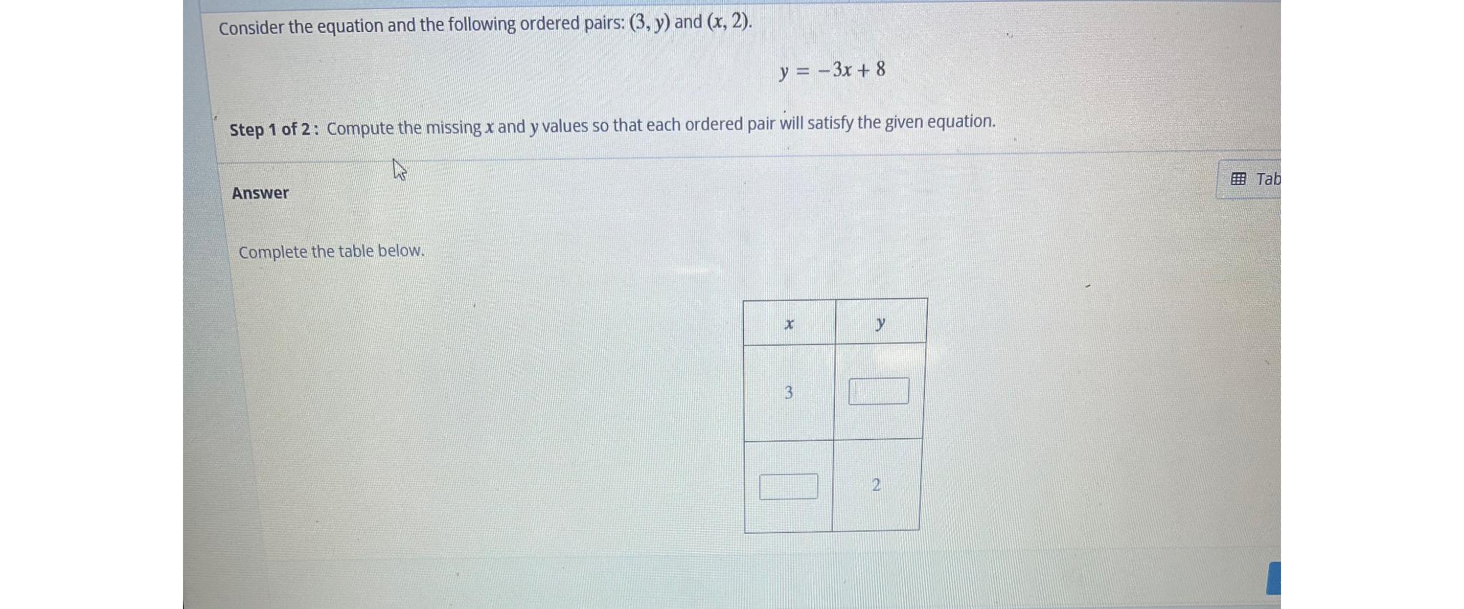 Solved Consider the equation and the following ordered | Chegg.com