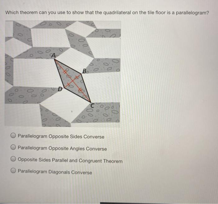Solved Which theorem can you use to show that the | Chegg.com