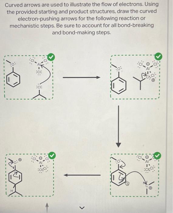Solved Curved arrows are used to illustrate the flow of | Chegg.com