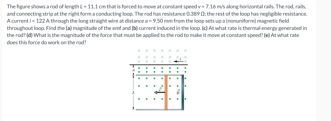 Solved The figure shows a rod of ﻿length L=11.1cm ﻿that is | Chegg.com