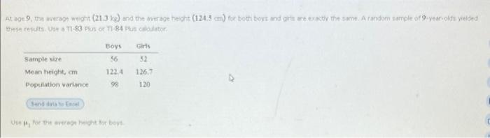 Solved Ust H1 toe the aresesen height tor boytUse μ1 for the | Chegg.com