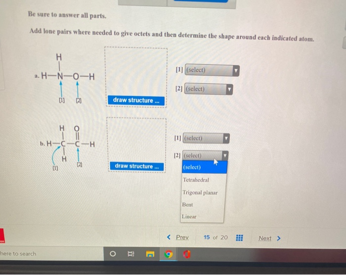 Solved [1] [2] Check my work Be sure to answer all parts. | Chegg.com