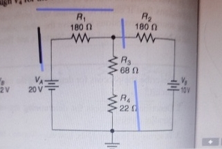 Solved by an EXPERT find v1 ﻿through v4 ﻿for the given circuit. | Chegg.com
