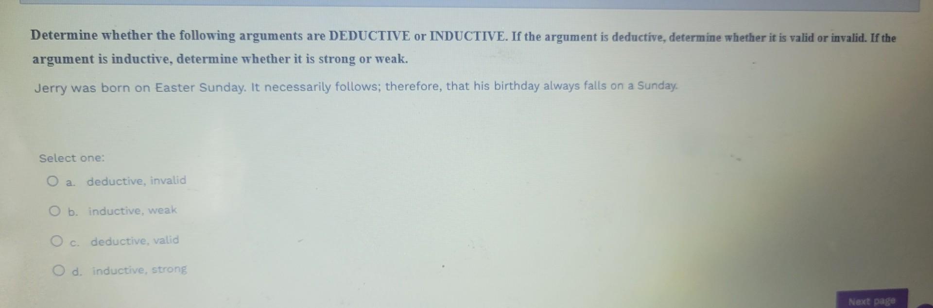 Solved Determine whether the following arguments are | Chegg.com