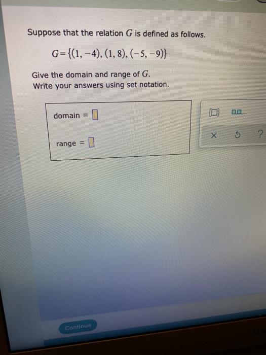 Solved Suppose that the relation G is defined as follows. | Chegg.com