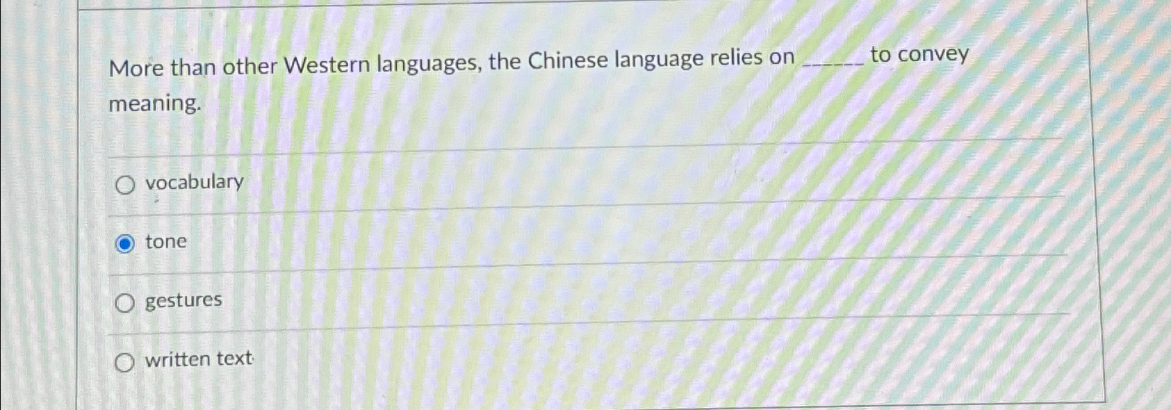 Solved More than other Western languages, the Chinese | Chegg.com