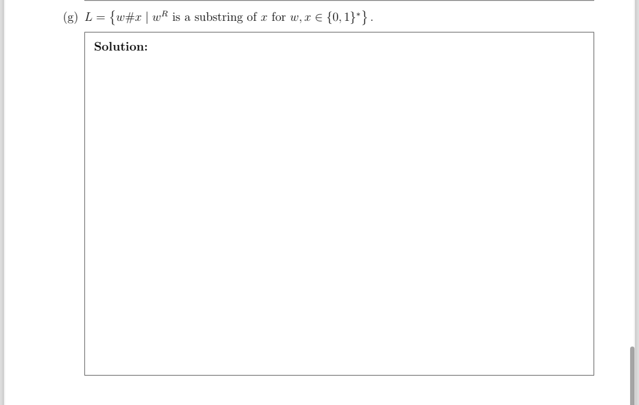 Solved Write a CFG and design a PDA for each of the | Chegg.com
