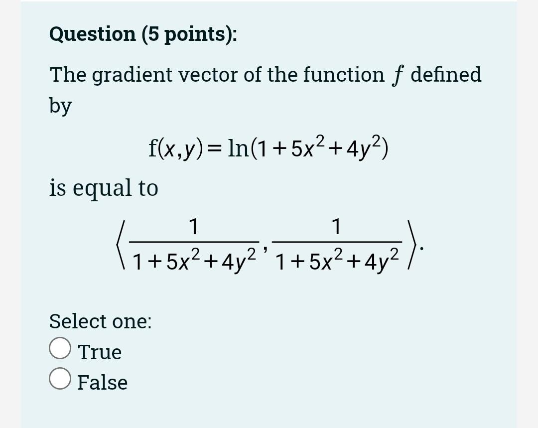 Solved The function f whose gradient vector is | Chegg.com