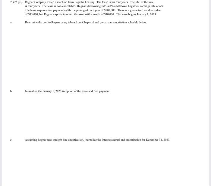 Solved 3. (25 pts) Refer to Problem 2. Lagatha's eamings | Chegg.com