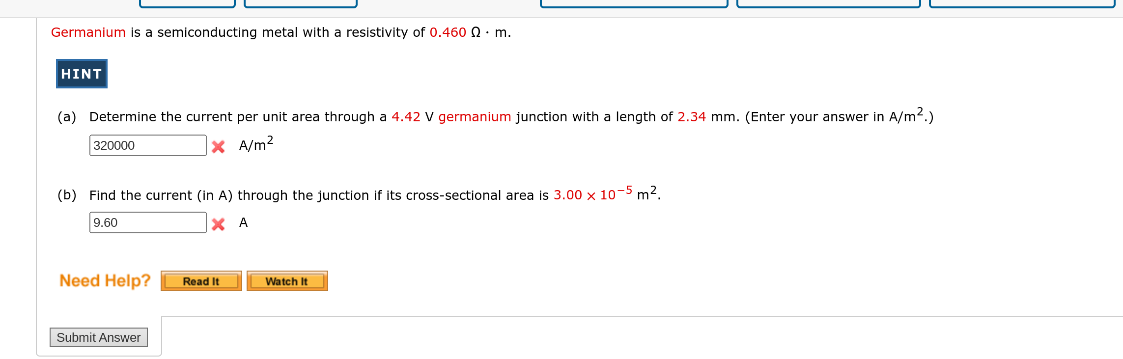 Solved Germanium is a semiconducting metal with a | Chegg.com