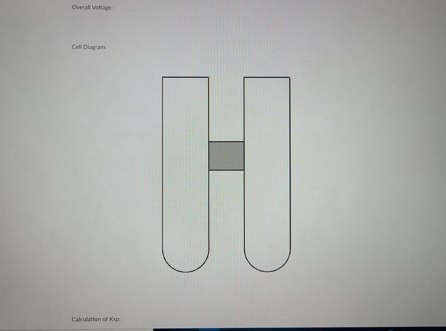 Solved Determination of Ksp Using a table of standard | Chegg.com