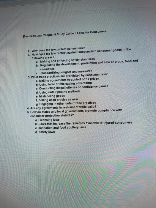 What are the 3 methods of consumer protection? Leia aqui: What are 3 ...