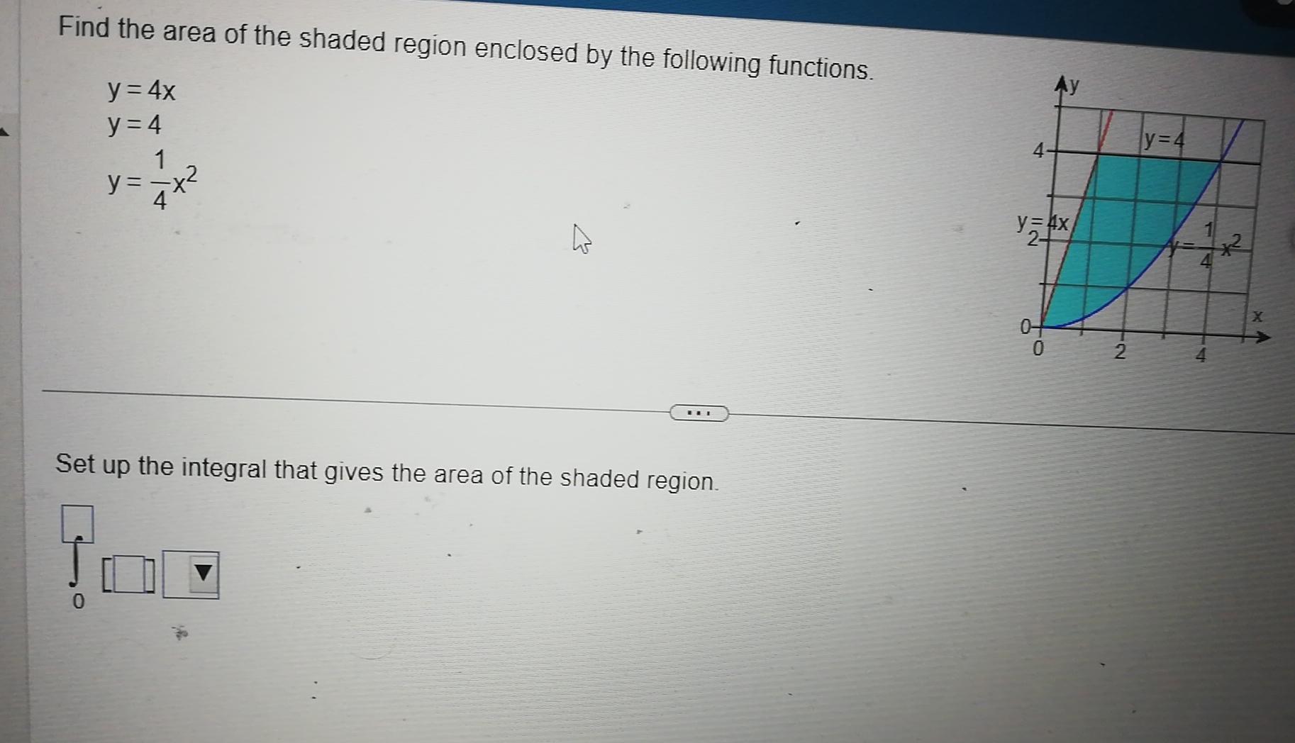Solved Find the area of the shaded region enclosed by the | Chegg.com