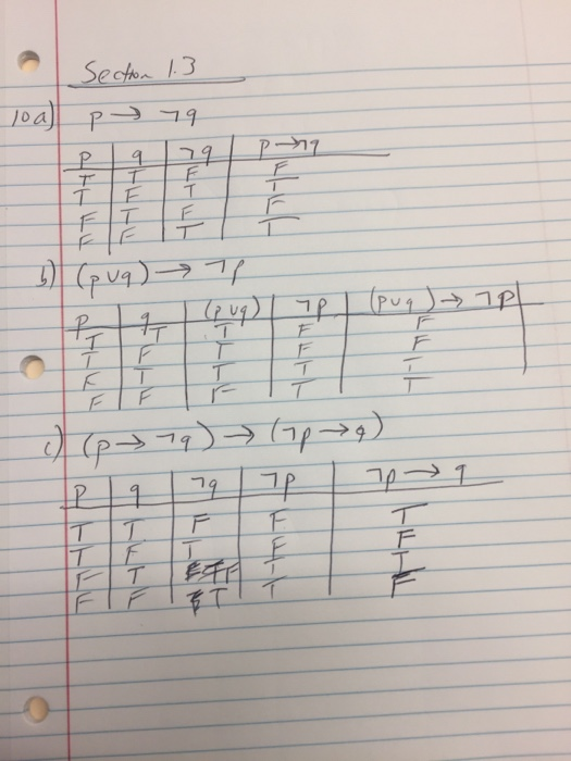 Solved 10 For Each Of These Compound Propositions Use The