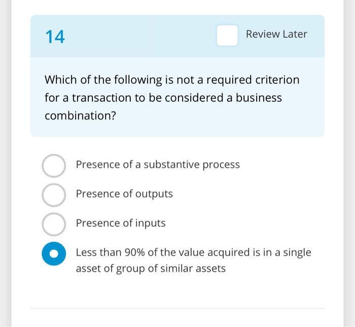 Solved 8 Review Later Company Inc. enters into a 10-year | Chegg.com