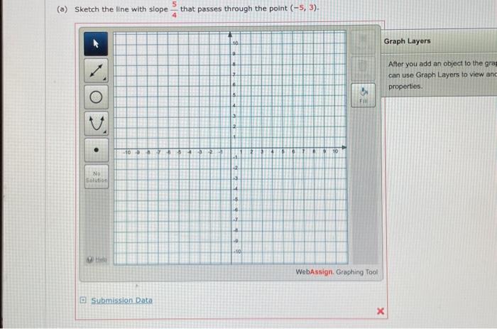 Solved (a) Sketch the line with slope 45 that passes through | Chegg.com