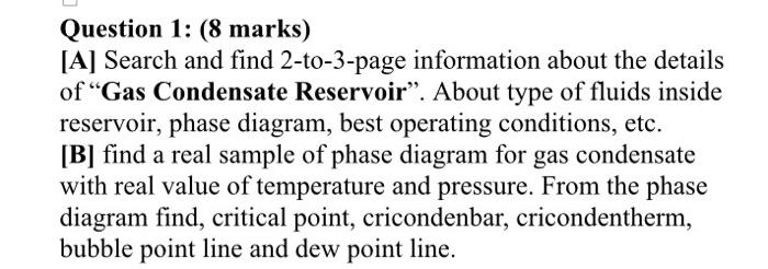 Solved Question 1: (8 marks) [A] Search and find 2-to-3-page | Chegg.com