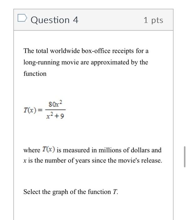 Solved 4 Answer The Question In The First Photo And Select