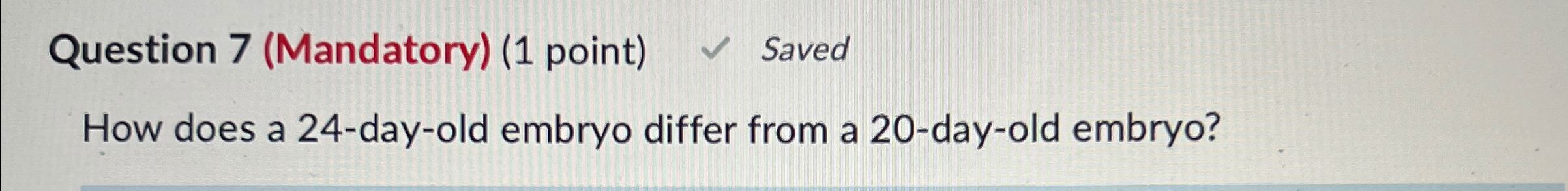 Solved Question 7 (Mandatory) (1 ﻿point) ﻿SavedHow does a | Chegg.com