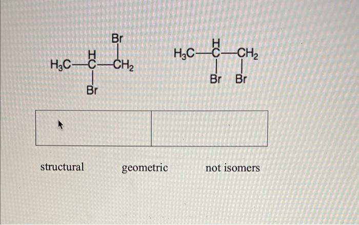 Solved Name compund and determine what kind of isomer. Would | Chegg.com
