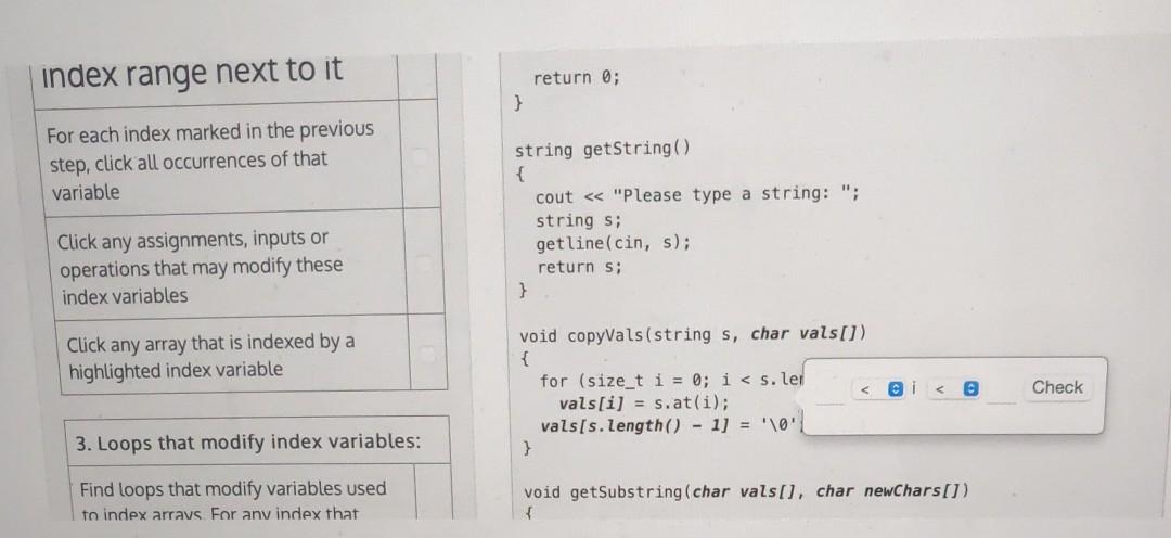 Solved Complete by clicking the corresponding code below 1. | Chegg.com