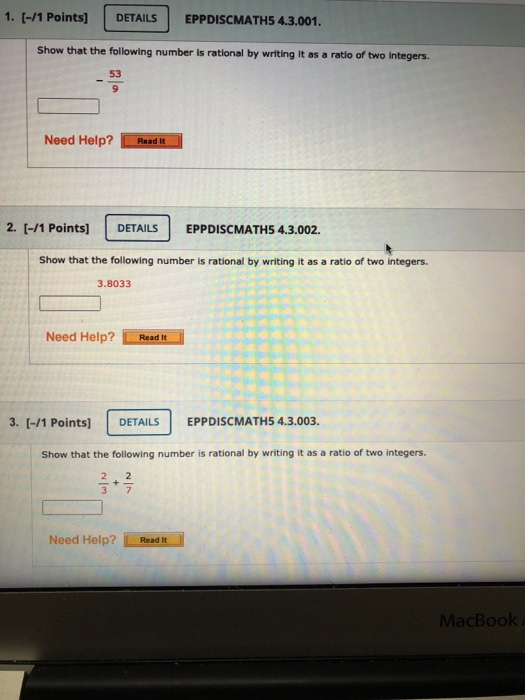 Solved 1. [-/1 Points] DETAILS EPPDISCMATH5 4.3.001. Show | Chegg.com