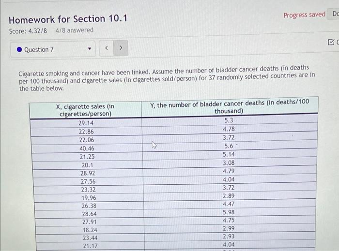 Solved Homework For Section 10 1 Progress Saved Score