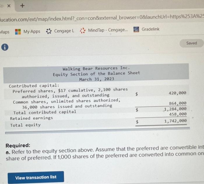 Question | Chegg.com