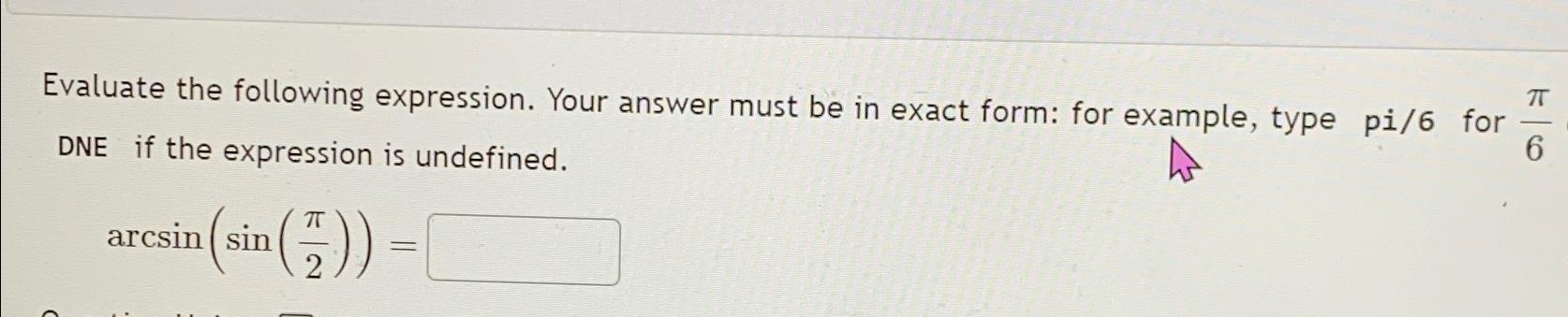 Solved Evaluate the following expression. Your answer must | Chegg.com