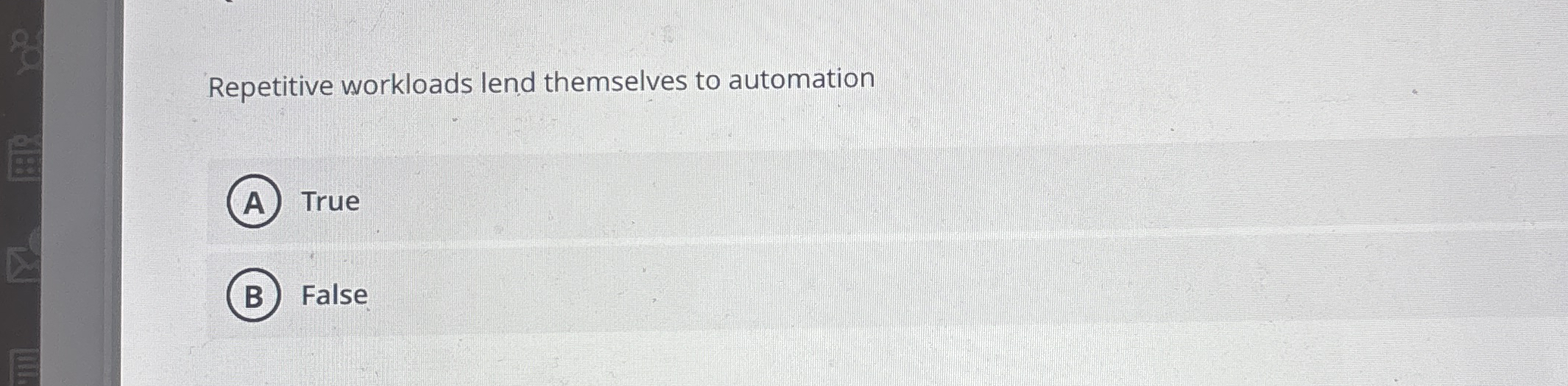 Solved Repetitive workloads lend themselves to | Chegg.com