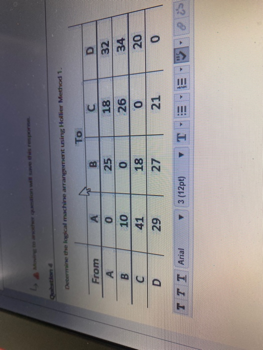 Solved Determine the logical machine arrangement using | Chegg.com