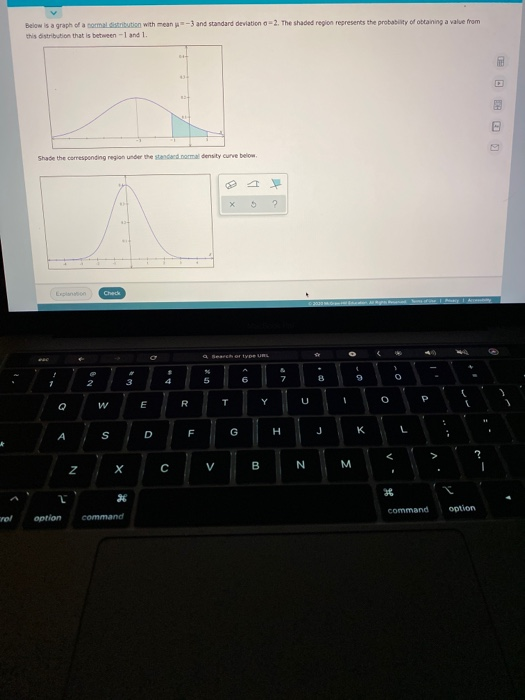 Solved Below is a graph of a formal distribution with mean | Chegg.com