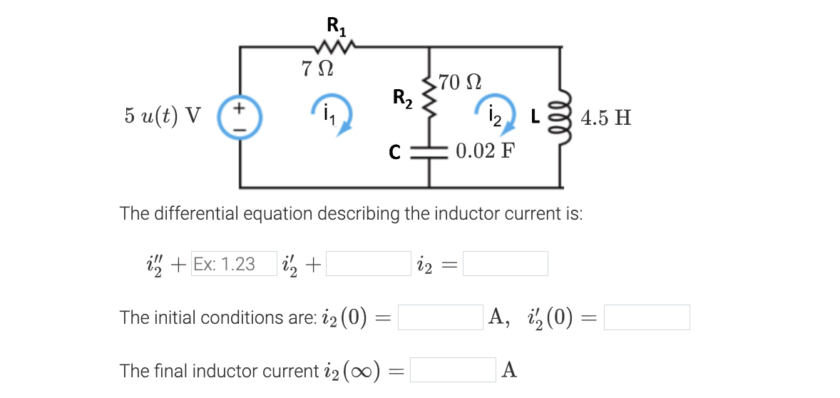 Solved The differential equation describing the inductor | Chegg.com