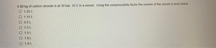 Solved In the van der Waals equation of state, P-RT/-b) av2 | Chegg.com