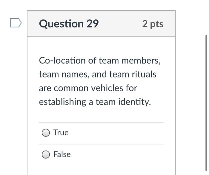 Solved Question 28 2 pts A list of questions that address | Chegg.com