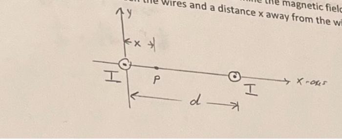 Solved Two long parallel wires, a distanced apart, carry | Chegg.com