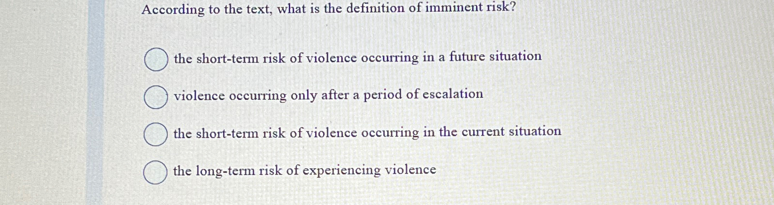 Solved According to the text, what is the definition of | Chegg.com