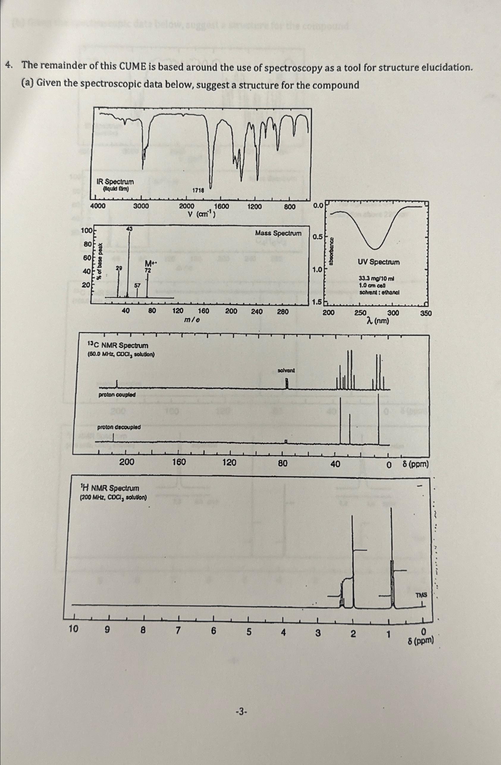 Solved The remainder of this CUME is based around the use of | Chegg.com