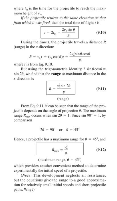 Solved Data Table 3 Initial velocity =20 meters per second | Chegg.com