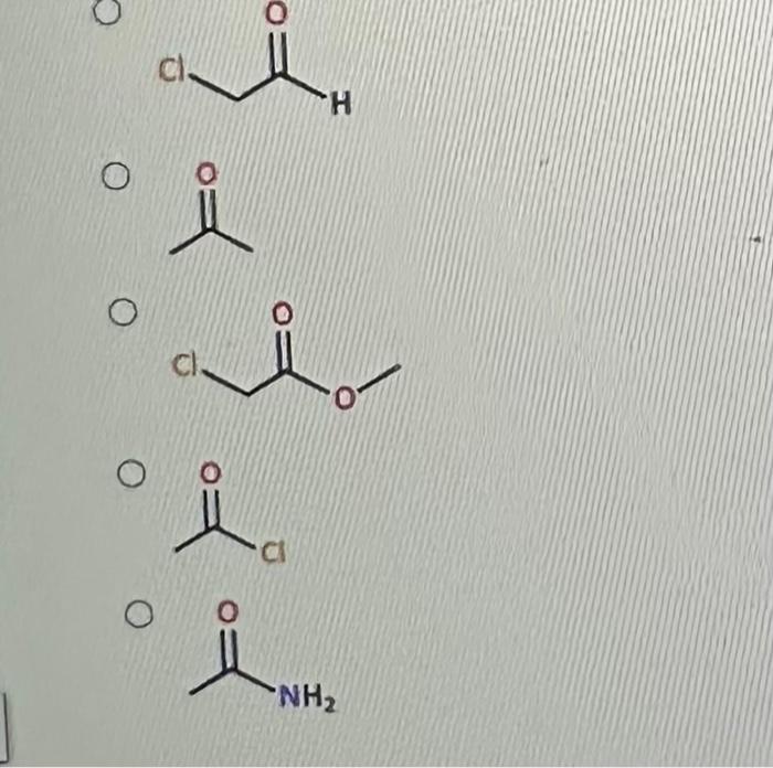Solved Which of the carbonyl compounds pictured below is | Chegg.com Solved Which of the carbonyl compounds pictured below is | Chegg.com