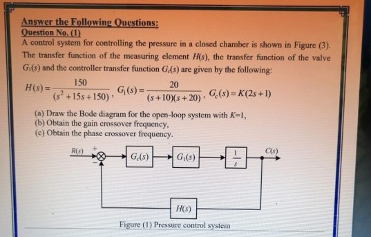 Solved Answer the Following Questions: Question No. (1) A | Chegg.com